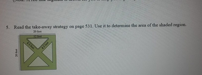 Solved 5. Read the take-away strategy on page 531. Use it to | Chegg.com