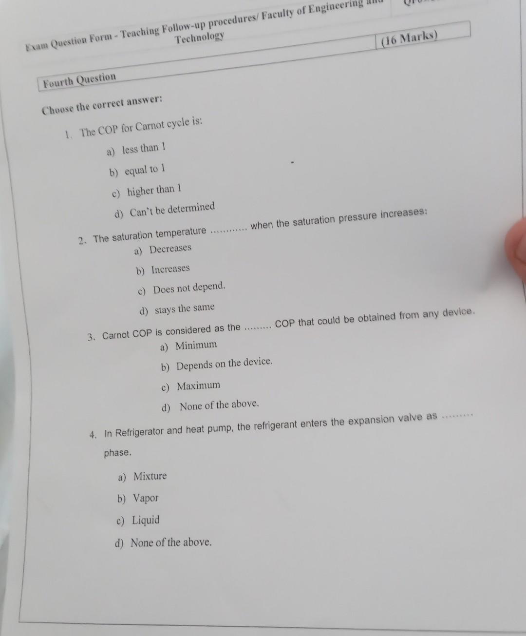 Solved Fam Question Form - Teaching Follow-up | Chegg.com
