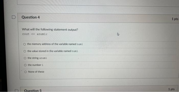 Solved Assuming Ptr Is A Pointer Variable What Will The 