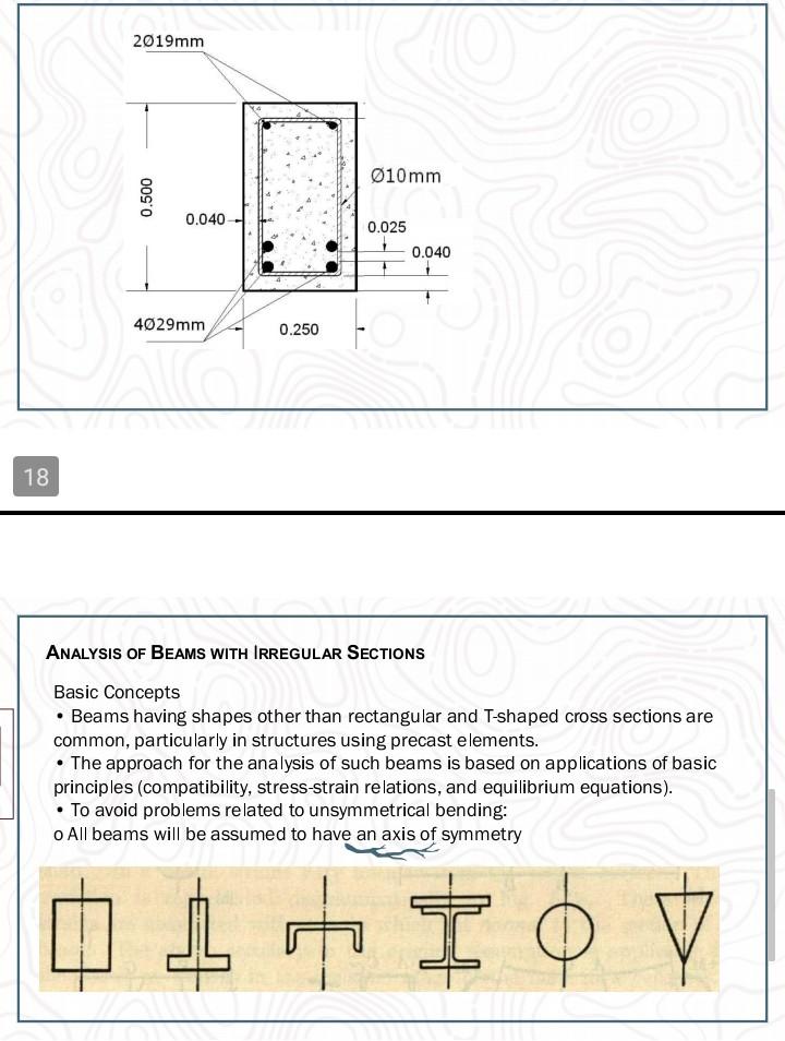 Solved Reinforcement Concrete Design show your solution step | Chegg.com
