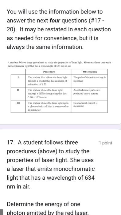Solved ALL THESE QUESTIONS ARE LINKED WITH THE INFORMATION | Chegg.com