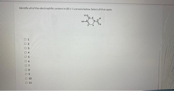 Solved Draw resonance structures to identify all of the | Chegg.com