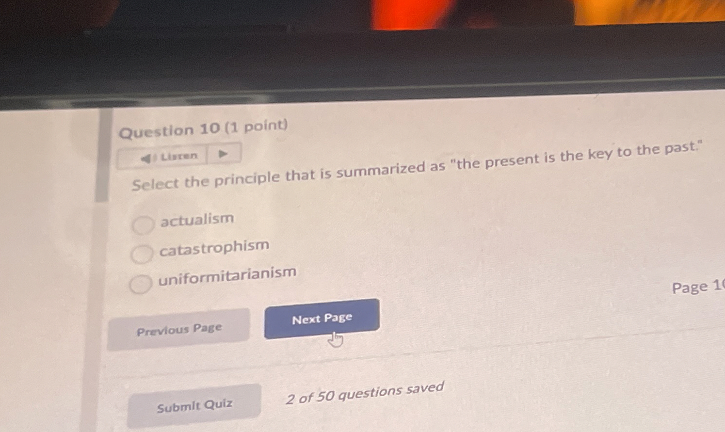 Solved Question 10 (1 ﻿point)Select the principle that is | Chegg.com