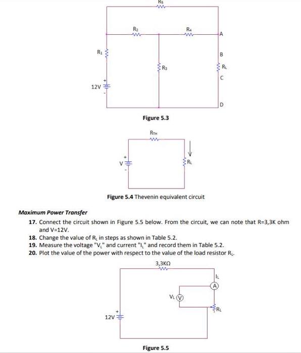Thevenin's and Norton's Theorem \& Maximum Power | Chegg.com