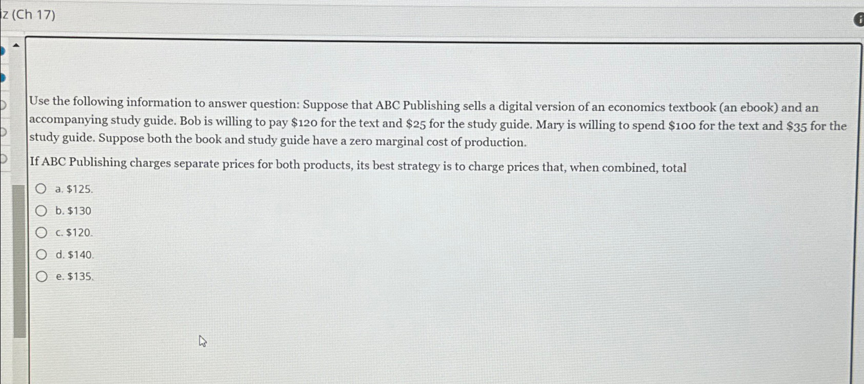 Solved Suppose that ABC Publishing sells a digital version | Chegg.com