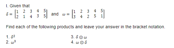 Solved PERMUTATION AND CYCLIC GROUPS।. ﻿Given | Chegg.com