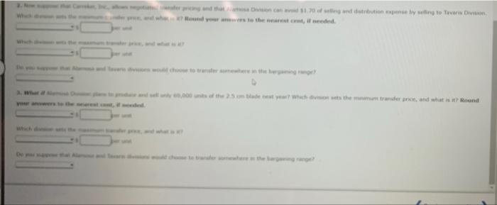Deting Markets and Negotiated Trader Carreke Incumber | Chegg.com