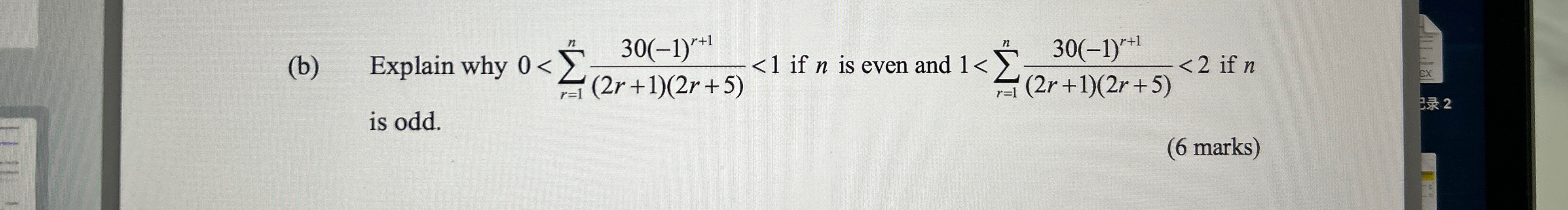 Solved (b) ﻿Explain why 0