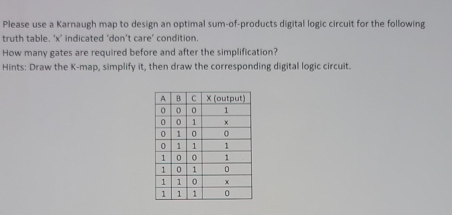 Solved Write The Corresponding Sop Sum Of Product And Pos