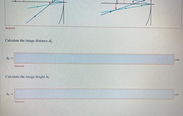Solved An object 1,40 cm tall is placed 3.00 cm in front of | Chegg.com