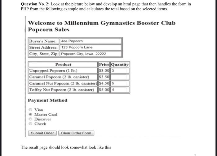Solved Question No. 2: Look at the picture below and develop | Chegg.com