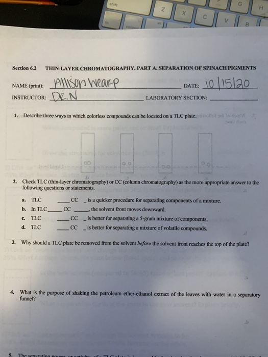 Solved describe three ways in which colorless compounds can | Chegg.com