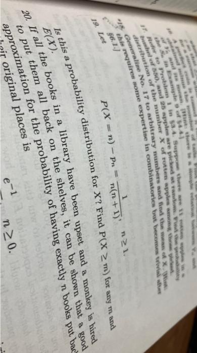 Solved approximation for the prob proxim original places is | Chegg.com