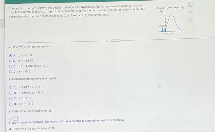 Solved The graph to the right portrays the decision | Chegg.com