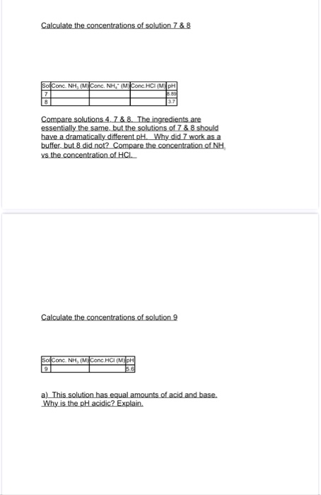 Solved Equilibria with Weak Acids & Weak Bases - Results Exp | Chegg.com
