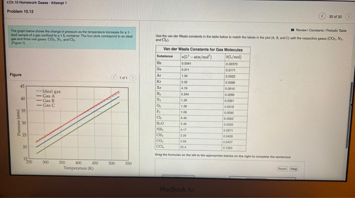Solved PHET Simulation-Gas Properties 1 of 30 Review | Chegg.com
