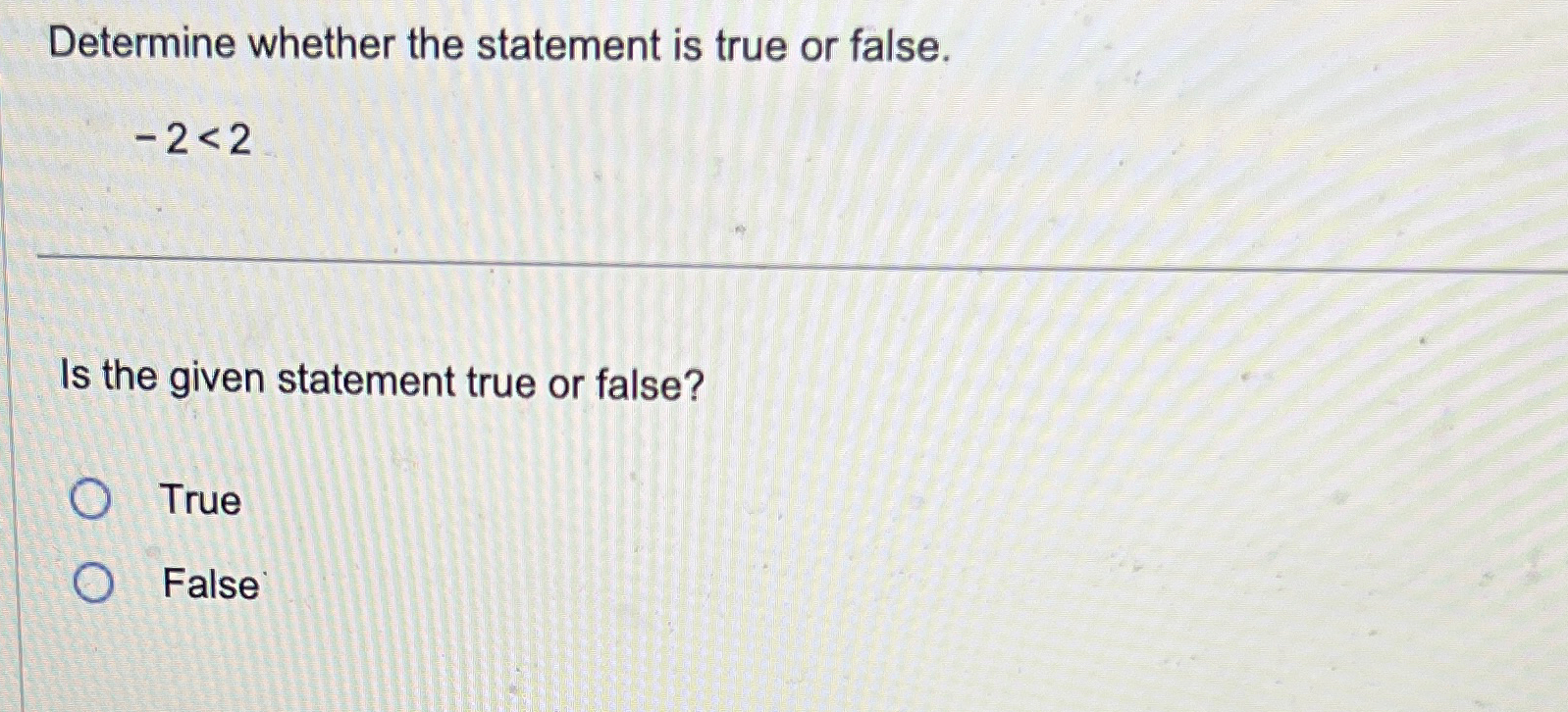 Solved Determine whether the statement is true or | Chegg.com