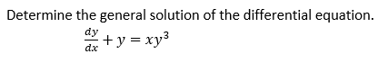 Solved Determine the general solution of the differential | Chegg.com