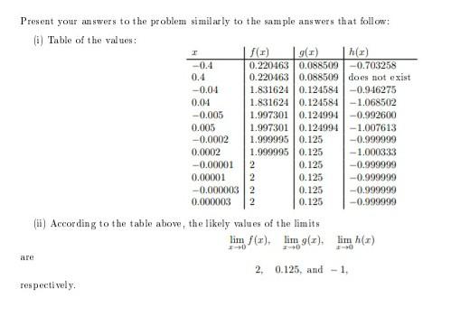 Solved 5. (Limit of a Function: Luformal Definition). | Chegg.com