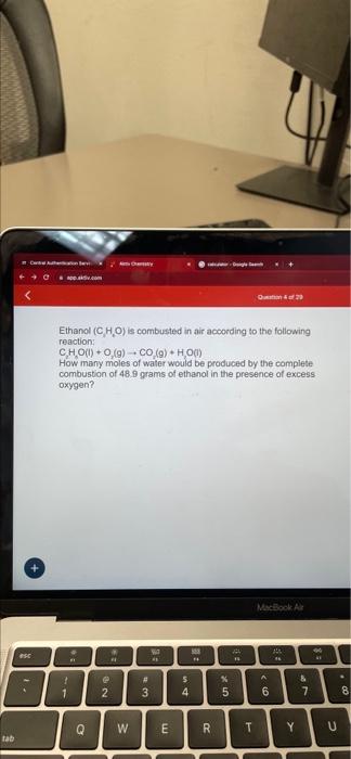 Solved tab IT Central Authentication Service X ← → C + esc | Chegg.com