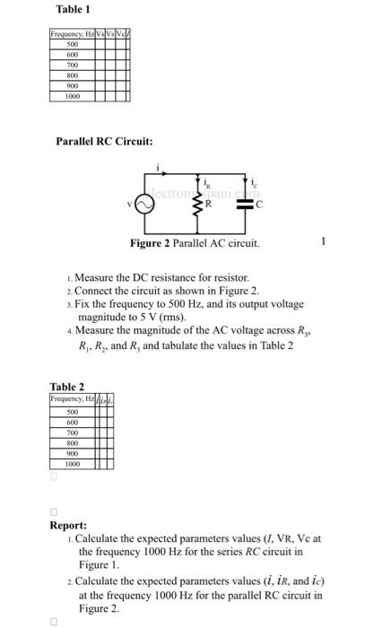 Solved Objective: To familiarize the students with AC | Chegg.com