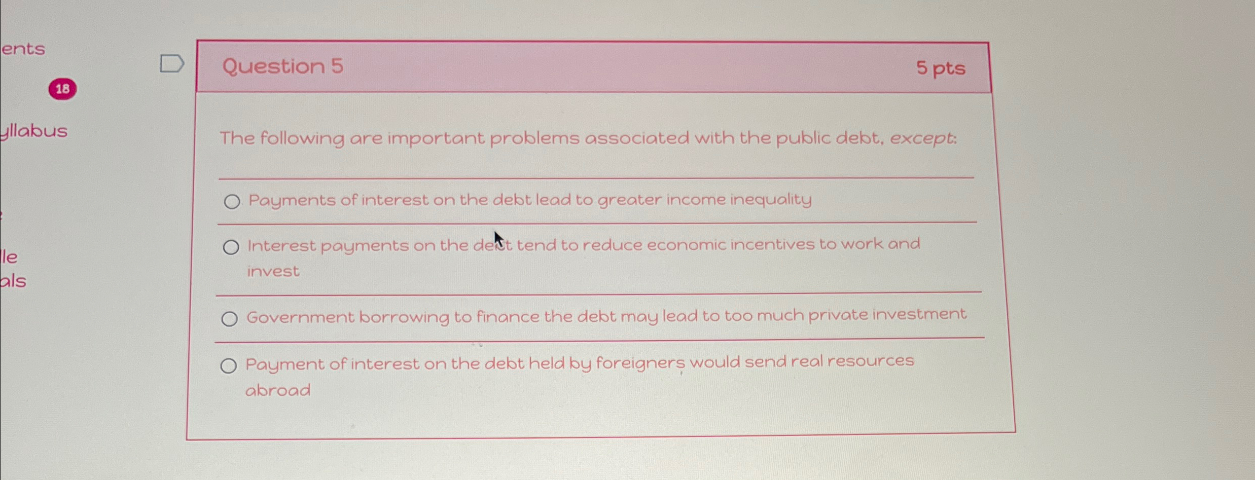 Solved Question 55 ﻿ptsThe following are important problems | Chegg.com