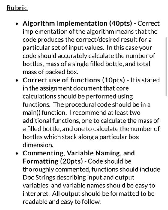 Solved Learning Objectives 1. Develop an algorithm using the | Chegg.com