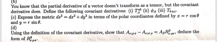 Solved (6) You know that the partial derivative of a vector | Chegg.com