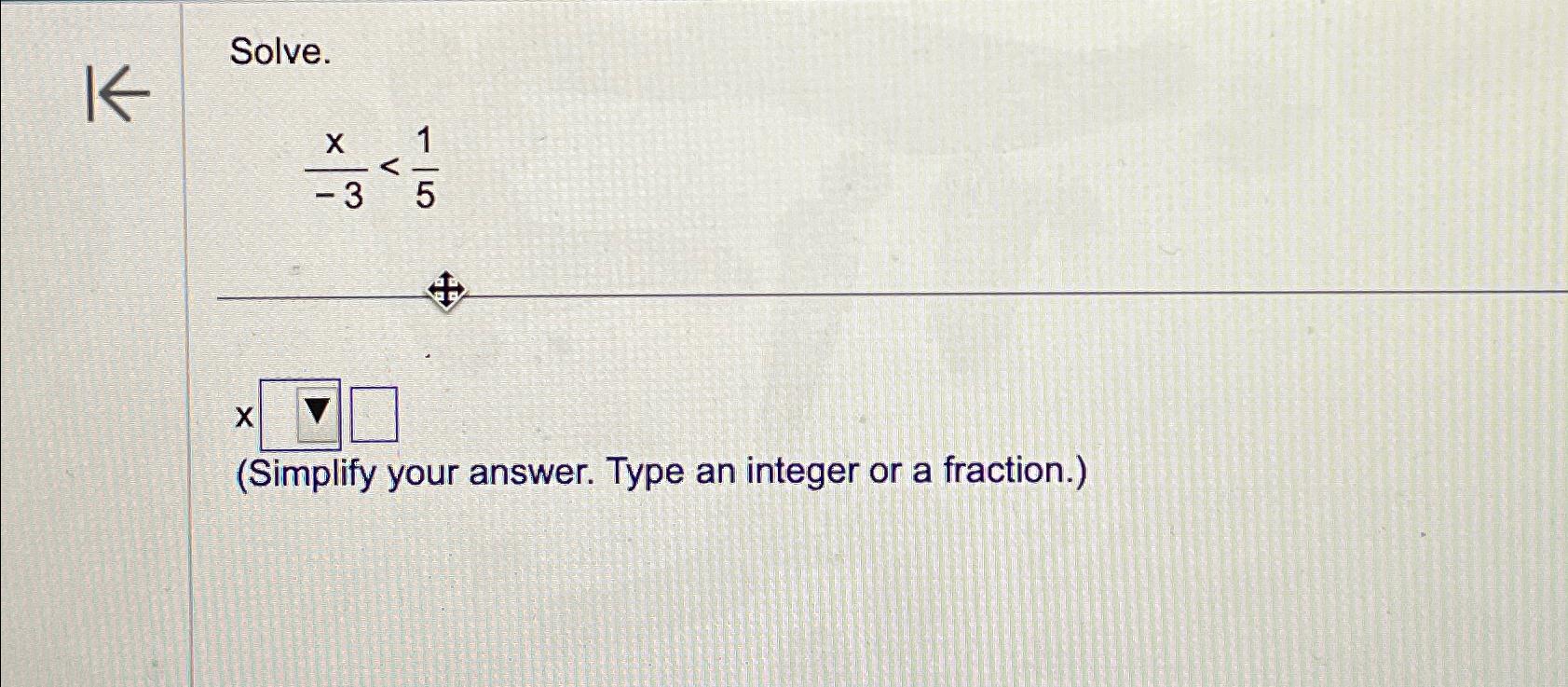 Solved Solve.x-3