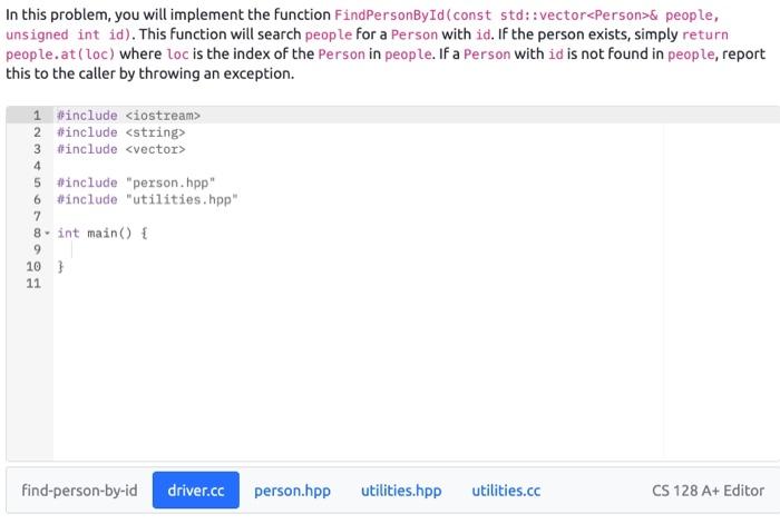 Solved In this problem, you will implement the function | Chegg.com
