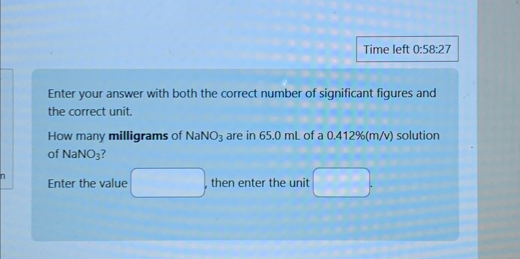 Solved Enter your answer with both the correct number of | Chegg.com
