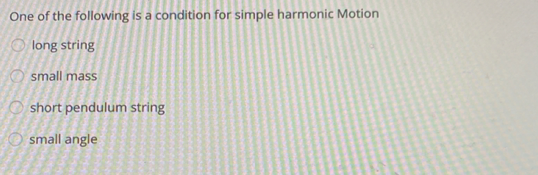 Solved One of the following is a condition for simple | Chegg.com
