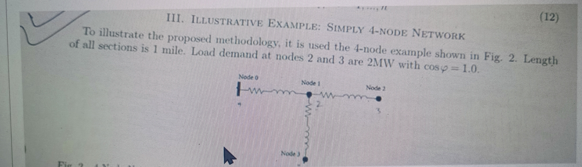 Solved III. Illustrative Example: Simply 4-NODE NETWORKTo | Chegg.com