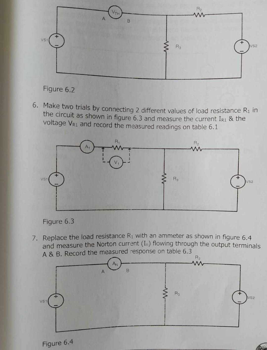 Solved Procedure: 1. Measure the resistances R2 and R3 and | Chegg.com