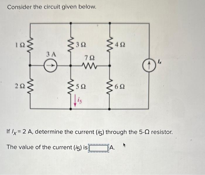 Solved Consider the circuit given below. If V=2V, obtain a | Chegg.com