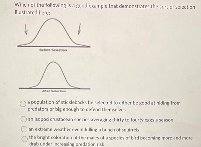 Which of the following is a good example that | Chegg.com