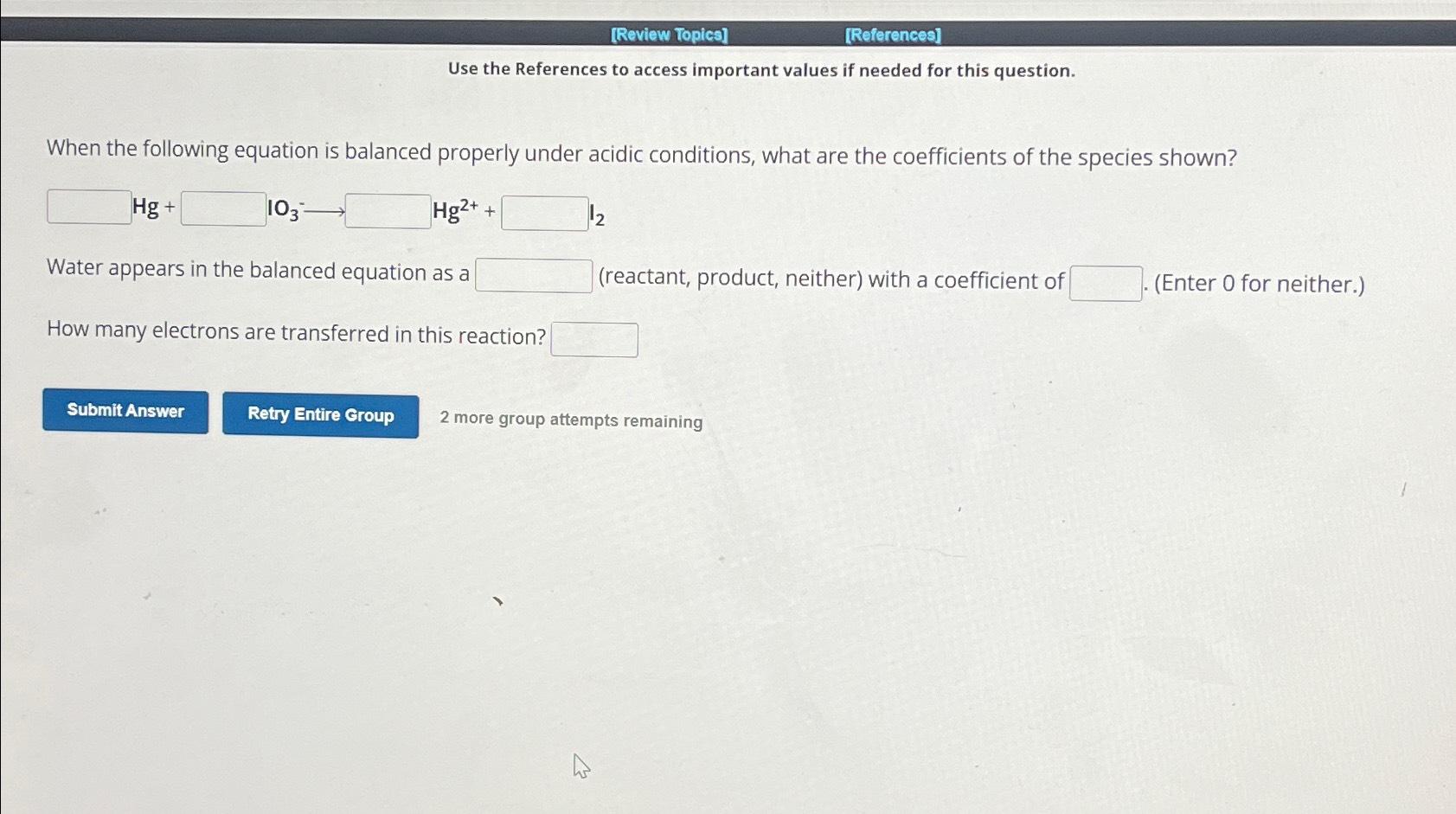 Solved [Review Topics][References]Use the References to | Chegg.com