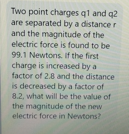 Solved Two point charges q1 ﻿and q2 ﻿are separated by a | Chegg.com