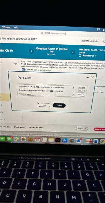 Solved Alloy Garde Corporation has 175,000 shares of $1.35 | Chegg.com