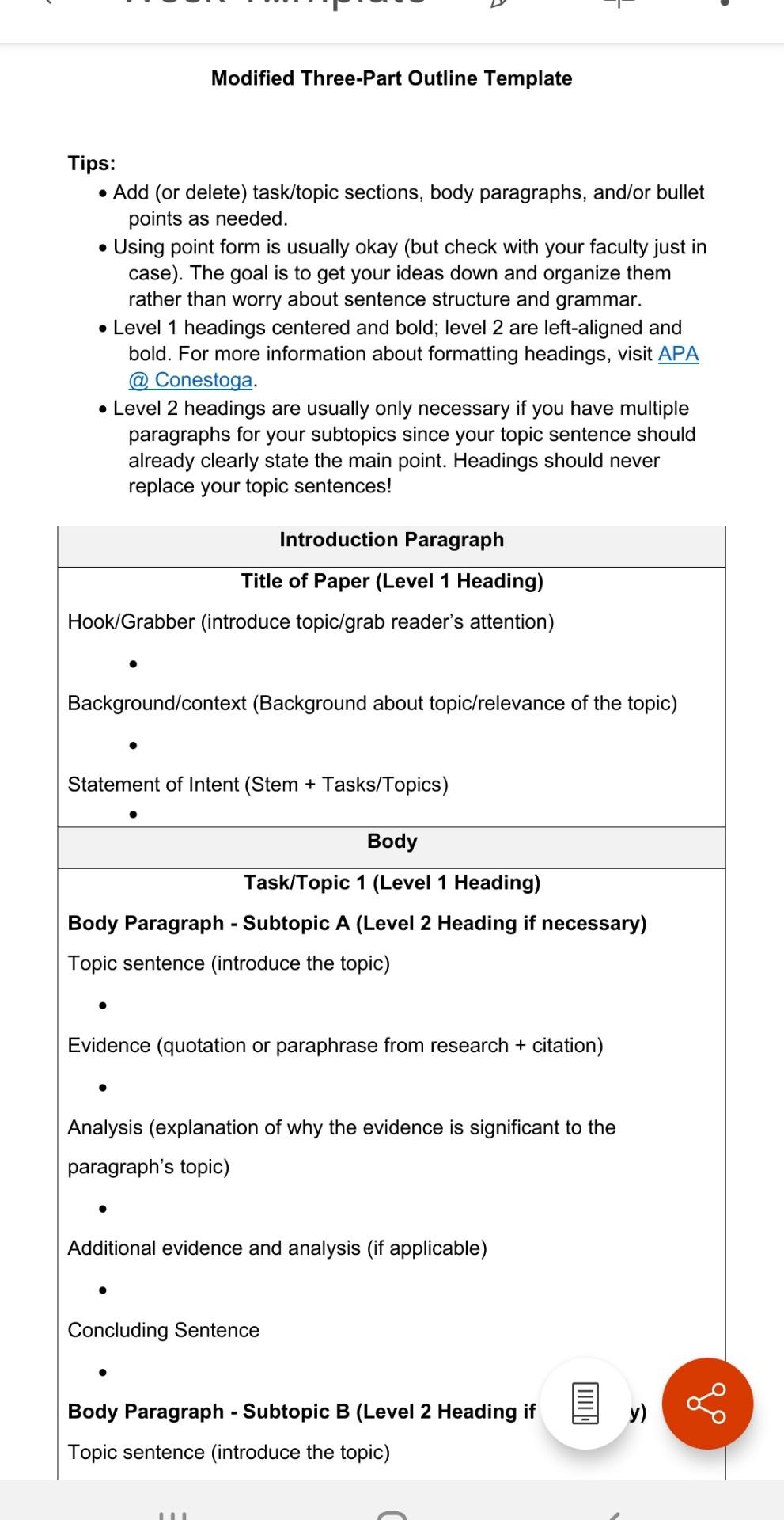 Tips: - Add (or delete) task/topic sections, body | Chegg.com