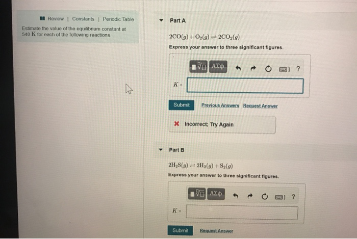 Solved Review | Constants I Periodic Table Part A Estimate | Chegg.com