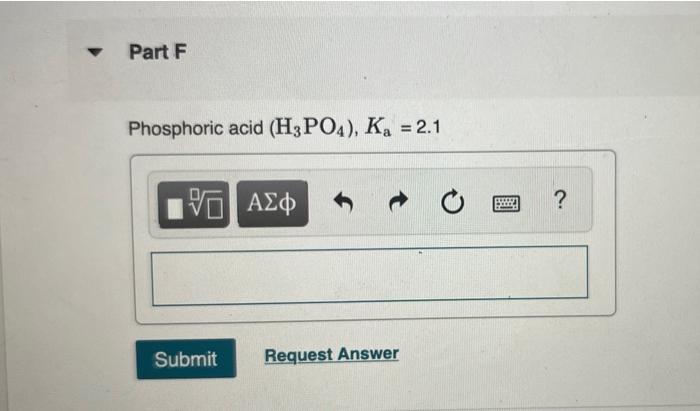 Solved Given the Ka values, estimate the pa value of eachof | Chegg.com