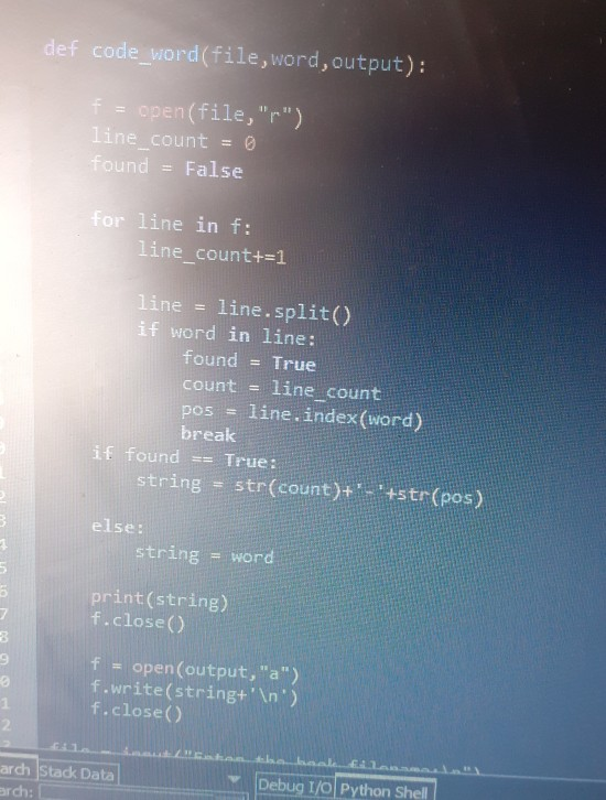 Solved and execute without detag. Use arrow keys for | Chegg.com
