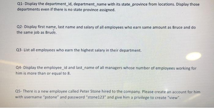 Solved ERD for HR schema - All available tables in Oracle | Chegg.com
