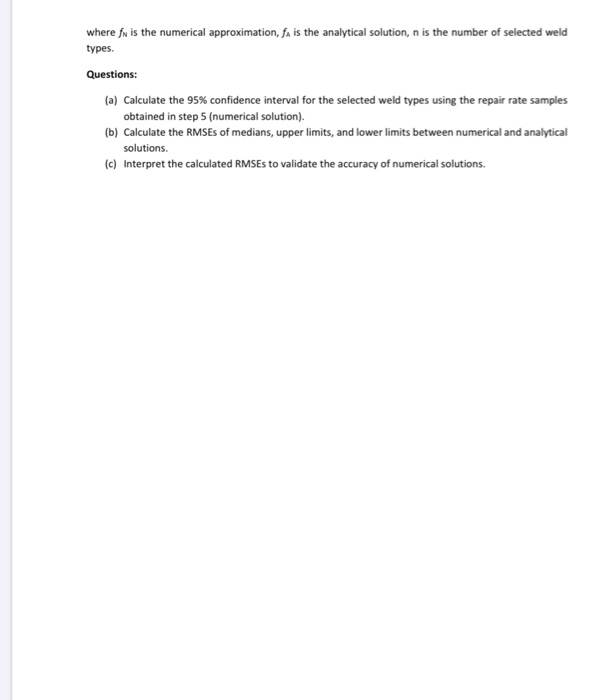 sum_weld_info.csv 7475 number of welds number of | Chegg.com