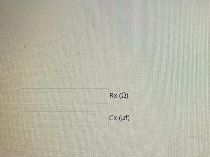 Solved A capacitance comparison bridge (similar angle | Chegg.com