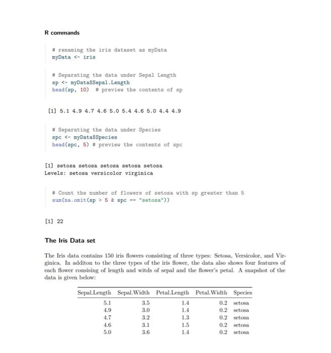 Solved Union and Intersection with R Introduction The goal | Chegg.com