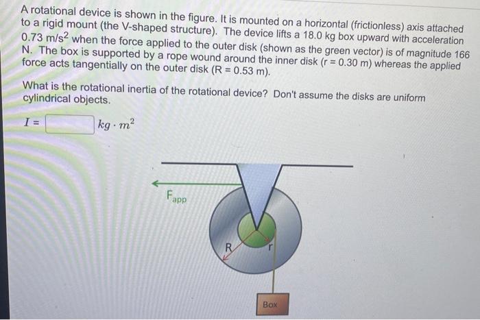 Solved Hint: Use Newton's second law for both rotation and | Chegg.com