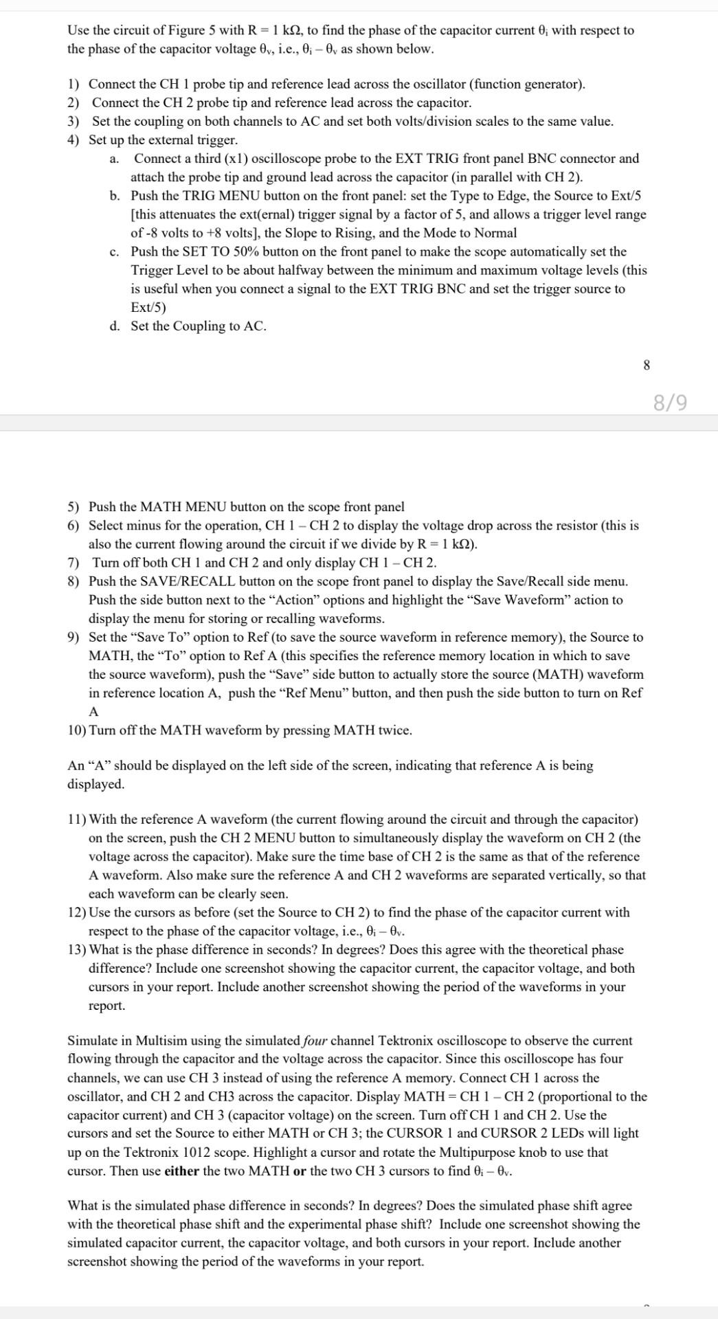 Solved uit shown in Figure 5. Use the resistance decade box | Chegg.com