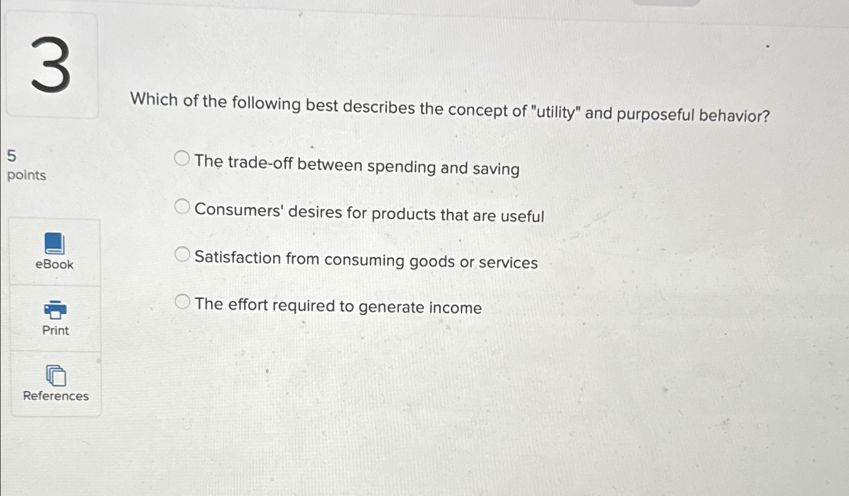 Solved Which of the following best describes the concept of | Chegg.com